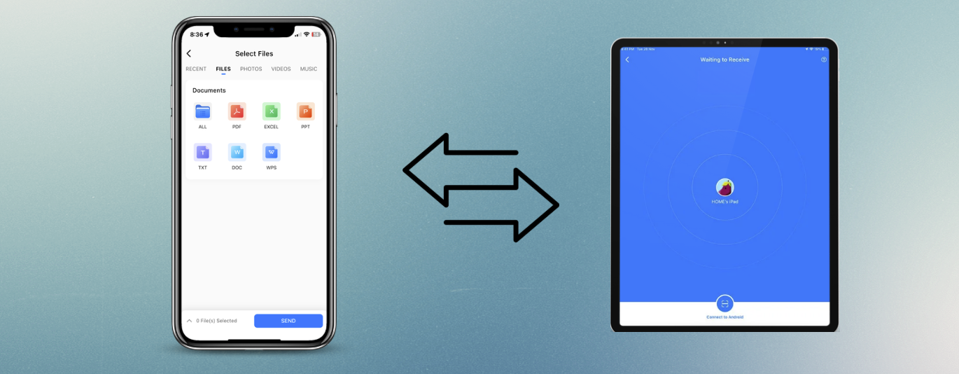 How to Transfer Data from Phone to Tablet