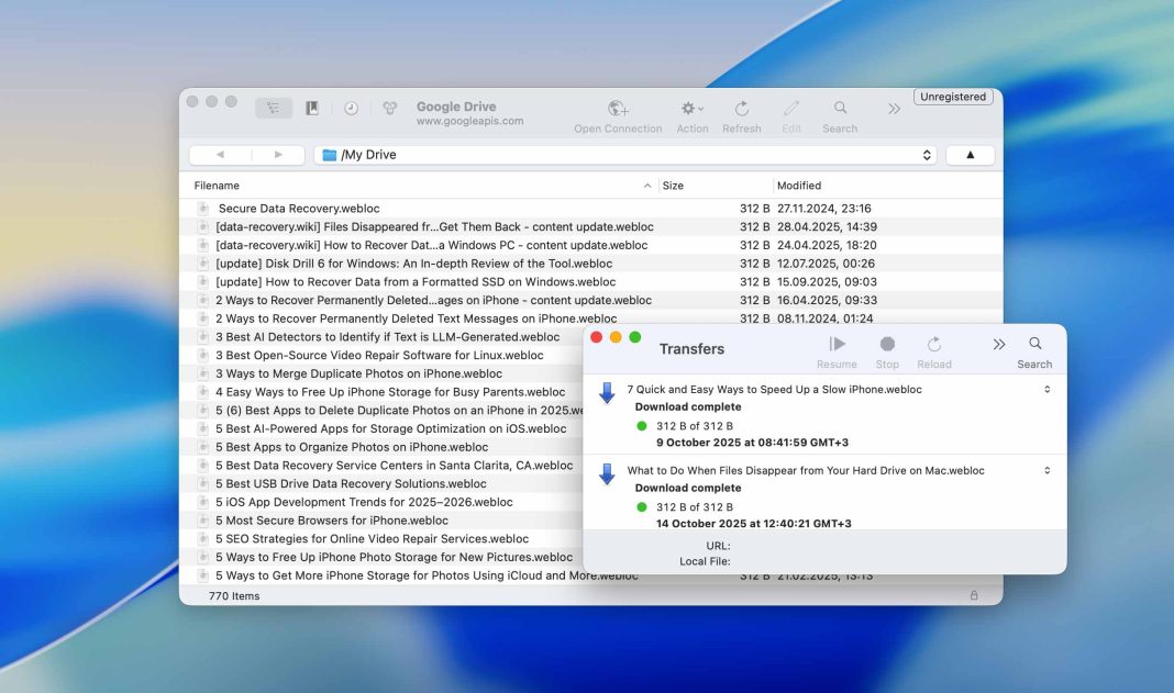 Top 5 FileZilla Alternatives for Mac in 2025